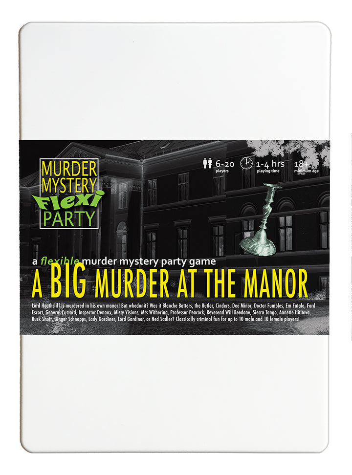 Murder Mystery Party Games to host at home, flexible and boxed – Murder ...